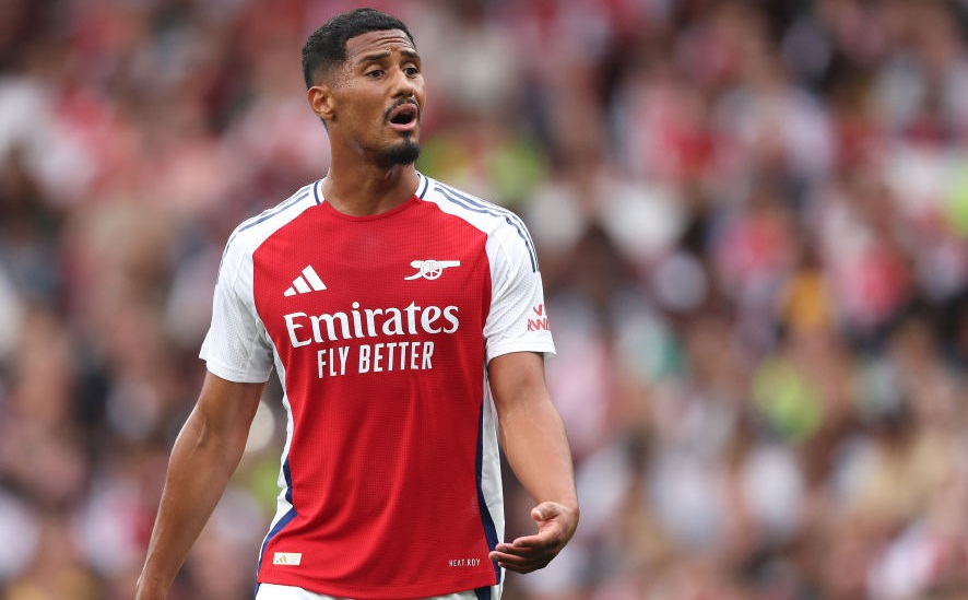 Phenomenal player. William Saliba set a historic record for Arsenal ...