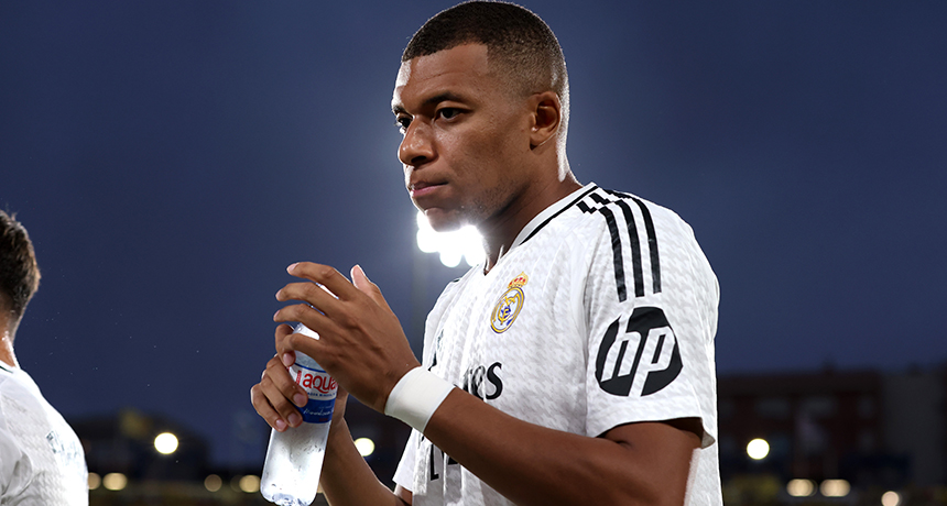 Sensation. Mbappe failed to score again and Real Madrid lost points for ...