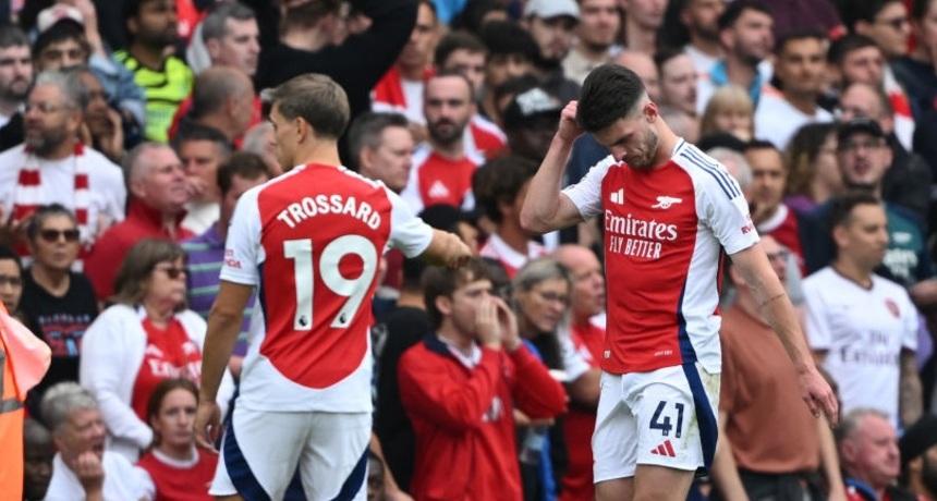 First failure. Arsenal failed to beat Brighton in a match with a ...