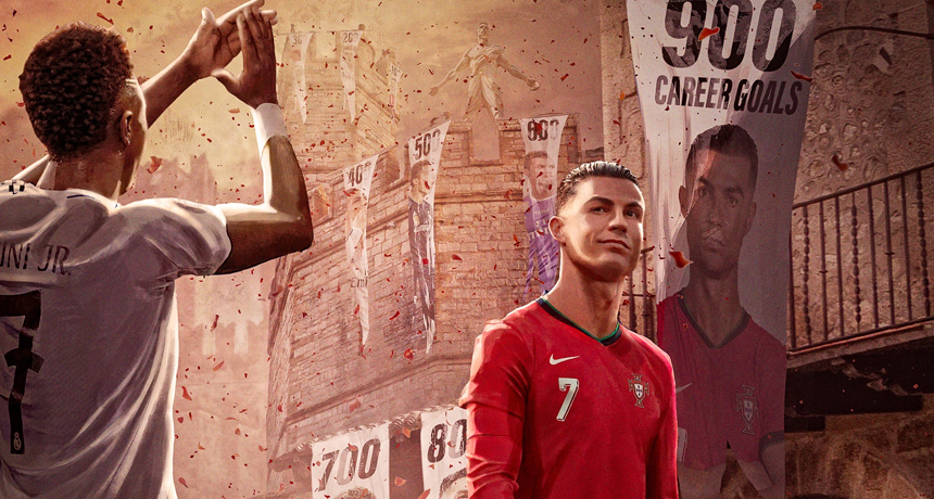 History is being written before our eyes! Ronaldo scores his 900th ...