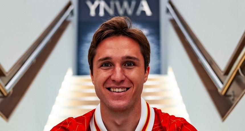 Chiesa could make his debut in Liverpool's main squad for the game ...