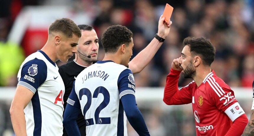 The Football Association has overturned Bruno Fernandes' red card ...