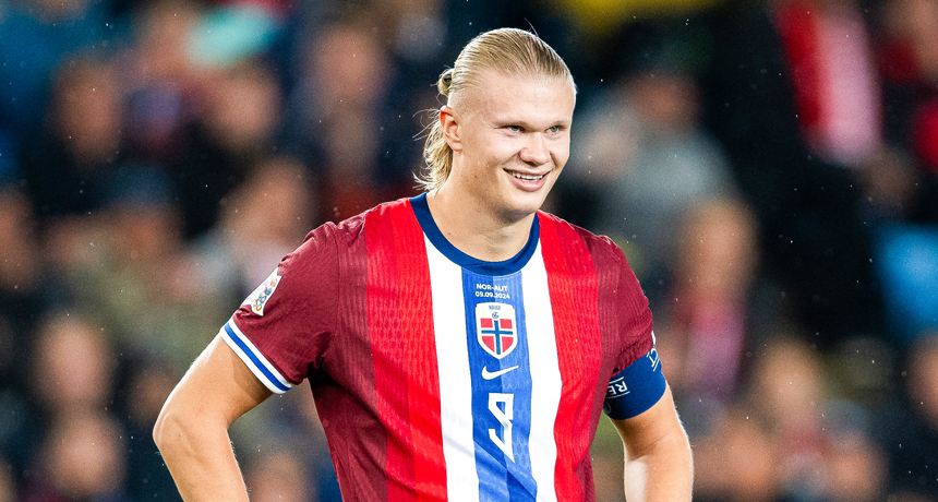 At the age of 24! Haaland became the top scorer in the history of the ...