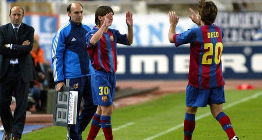 A day in history. 20 years ago Messi made his debut for Barcelona ...