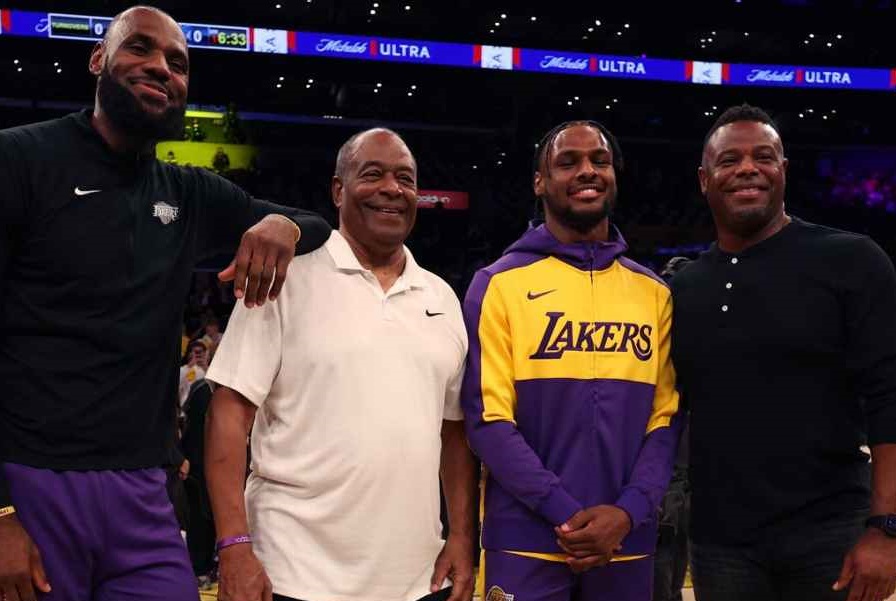 "I'll never forget that moment." LeBron James shared his emotions from ...