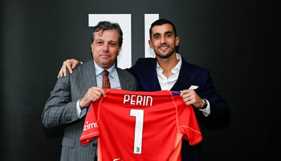 Juventus have announced a contract extension with goalkeeper Perin ...
