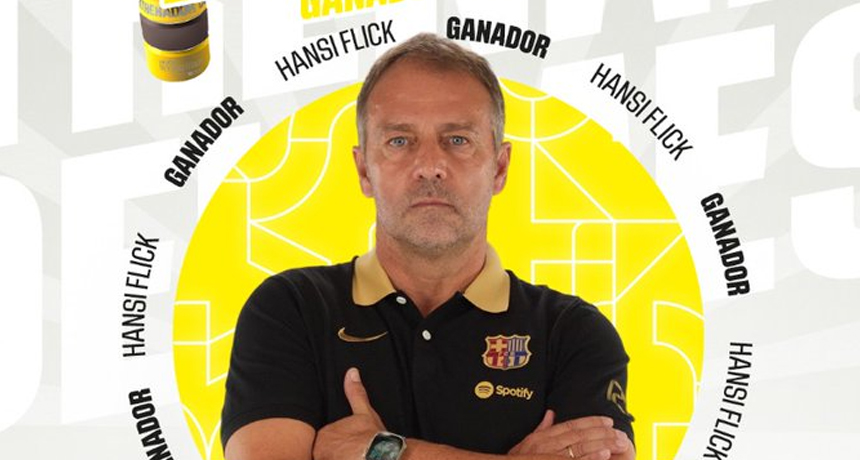 Flick named as La Liga's best coach in October | Dailysports