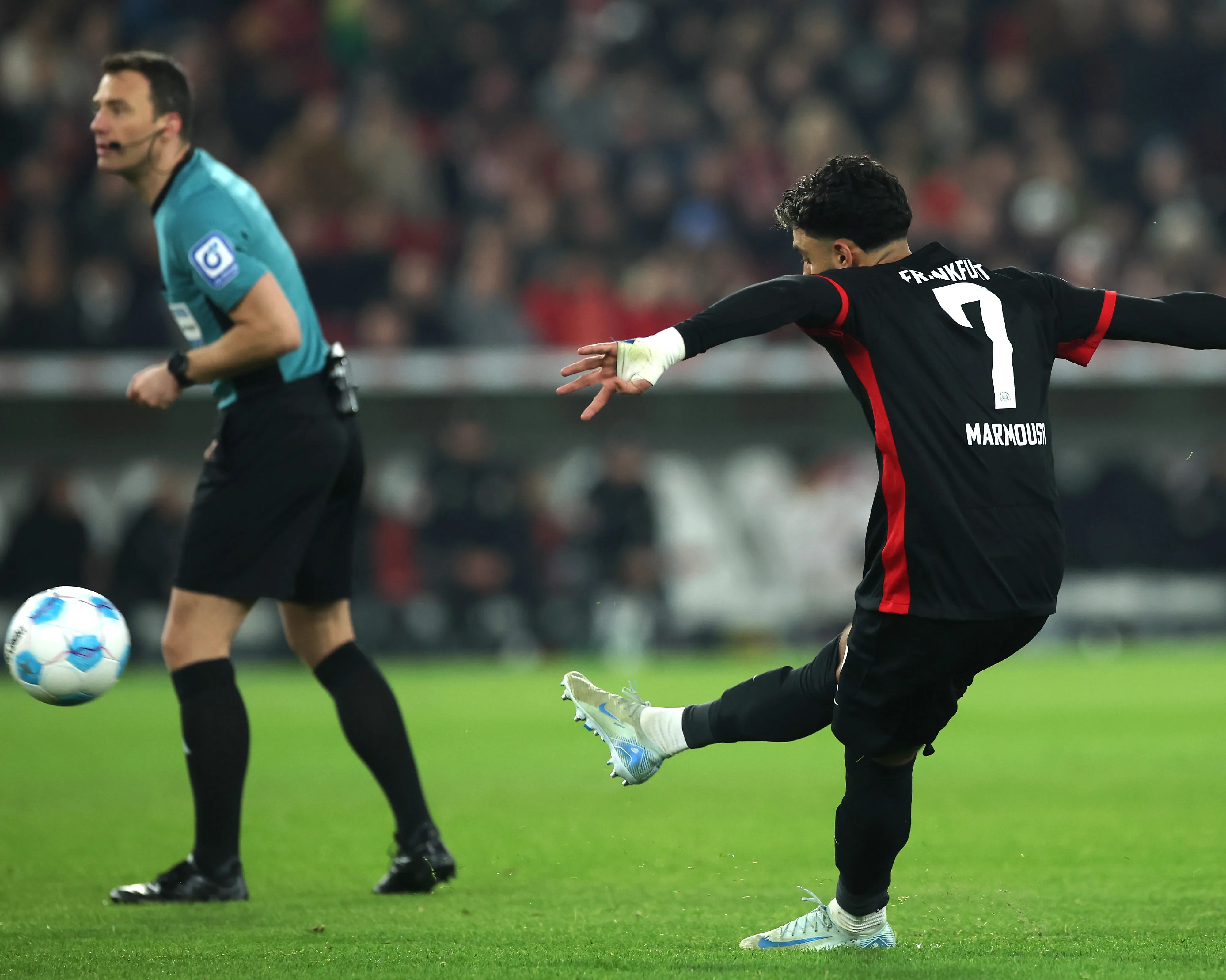 Omar Marmoush Sets Bundesliga Ablaze, Matches Messi’s Free-Kick Record ...