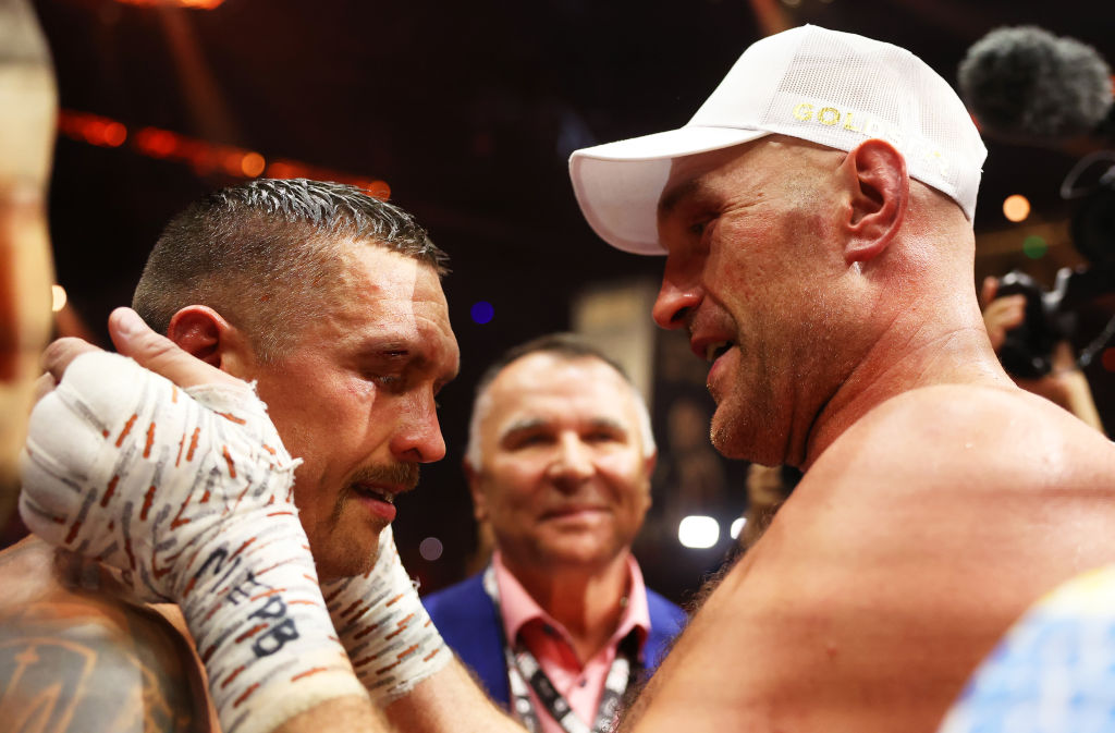 "Don't Be, my Greedy Belly": Oleksandr Usyk Addresses Tyson Fury ...