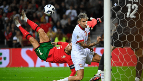 VIDÉO. L'UEFA désigne le superbe retourné de Cristiano Ronaldo But du ...