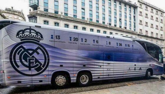 Le bus du Real Madrid accidenté après le match contre Liverpool en ...