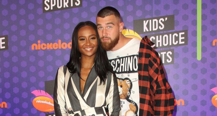 Ex-girlfriend of NFL star Travis Kelce tearfully recalls their breakup ...