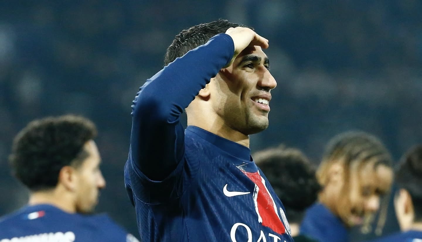 (Video) Achraf Hakimi Ends Goal Drought with Early Strike Against ...