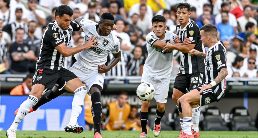 88 minutes with a man down! Botafogo wins the Copa Libertadores for the ...