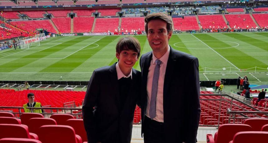 Just like his father! Kaka’s son stuns fans with striking resemblance ...