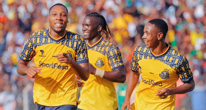 Clement Mzize's Brace Propels Young Africans to Within a Point of Simba ...