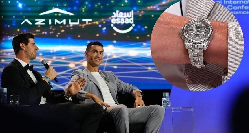 Pure luxury! Cristiano Ronaldo dazzles at Globe Soccer Awards with ...