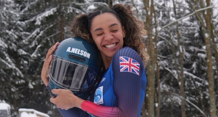 New challenge: Former Olympian sprinter Ashleigh Nelson aims for Winter ...
