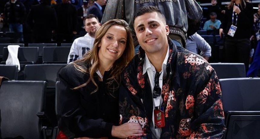 Manchester City star Rodri goes on a date to an NBA game with his ...