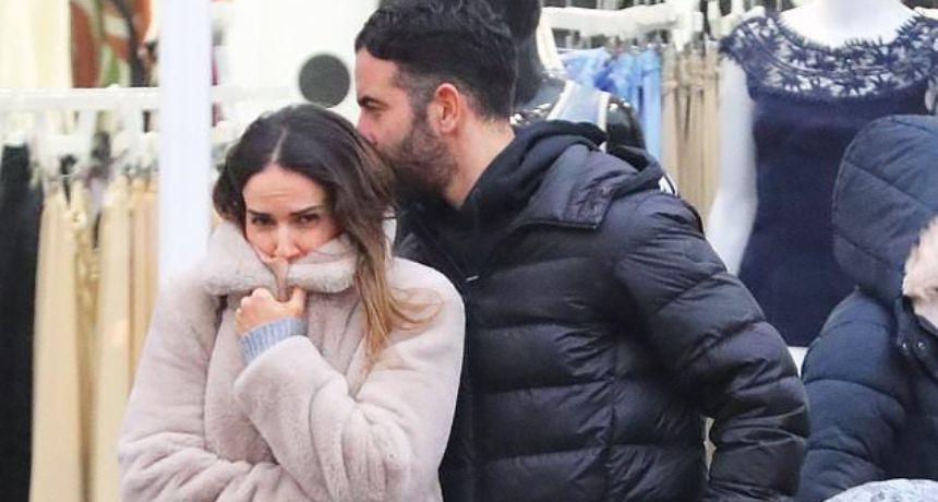 Manchester United coach Ruben Amorim celebrates 40th birthday with wife ...