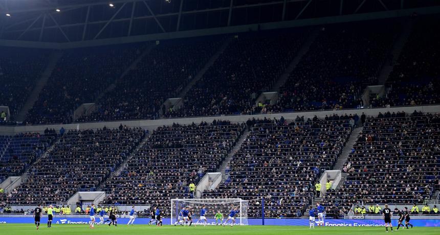 A new era begins: Everton plays first test match at new stadium ...