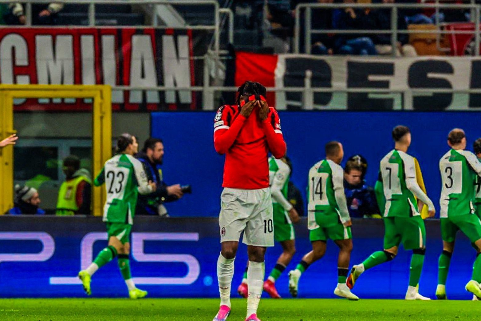 Milan are the first in history to leave the play-offs of the new ...