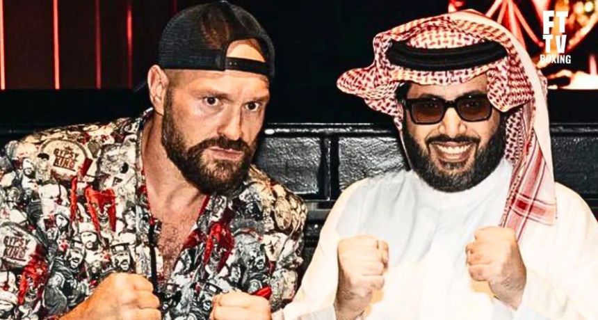 Saudi boxing chief Turki Alalshikh speaks with Tyson Fury | Dailysports