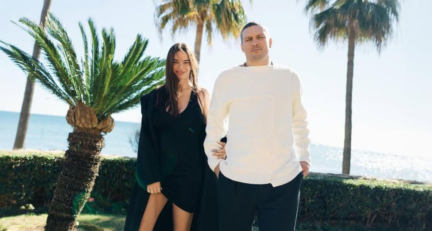 Cuteness overload: Oleksandr Usyk's wife shares photo of him with their ...