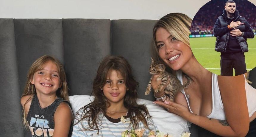 Wanda Nara revealed that her 10-year-old daughter had an anxiety attack ...