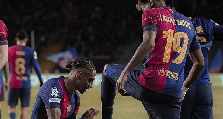 Perfect strikes! Lamine Yamal demonstrates his shooting prowess in ...