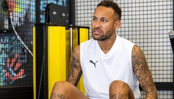 Recovery continues. Neymar shares new photos of his training process ...