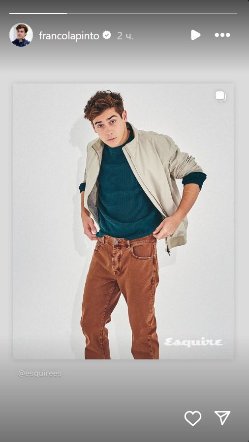 Stylish guy. Franco Colapinto shares photo from Esquire shoot | Dailysports