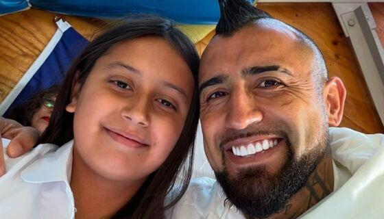 In the family spirit. Arturo Vidal shares a funny TikTok video with his ...