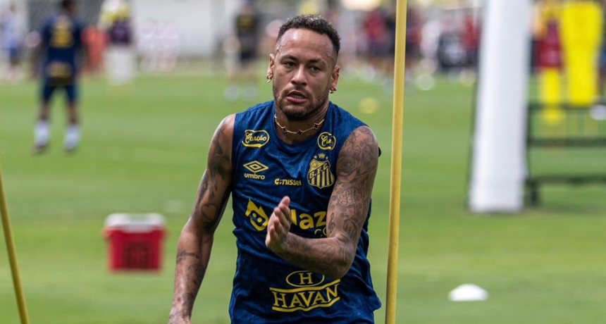 Neymar Set to Start on the Bench vs Fluminense as Santos Tests ...