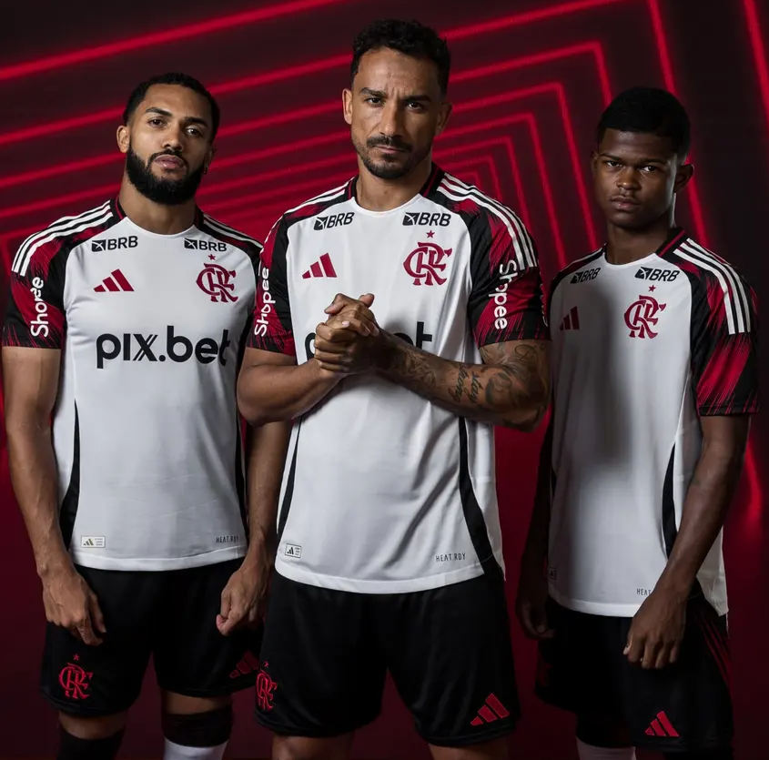 Flamengo Unveils New White Kit for 2025 Season Ahead of Gremio Match ...