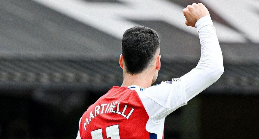 Star company. Gabriel Martinelli made Arsenal history | Dailysports