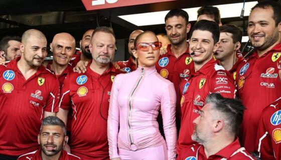 Wow! Jennifer Lopez attended the Formula 1 Grand Prix in Saudi Arabia ...