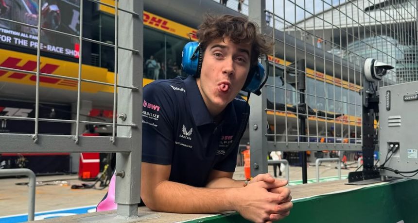 Formula 1 star Colapinto teases something exciting in intriguing ...