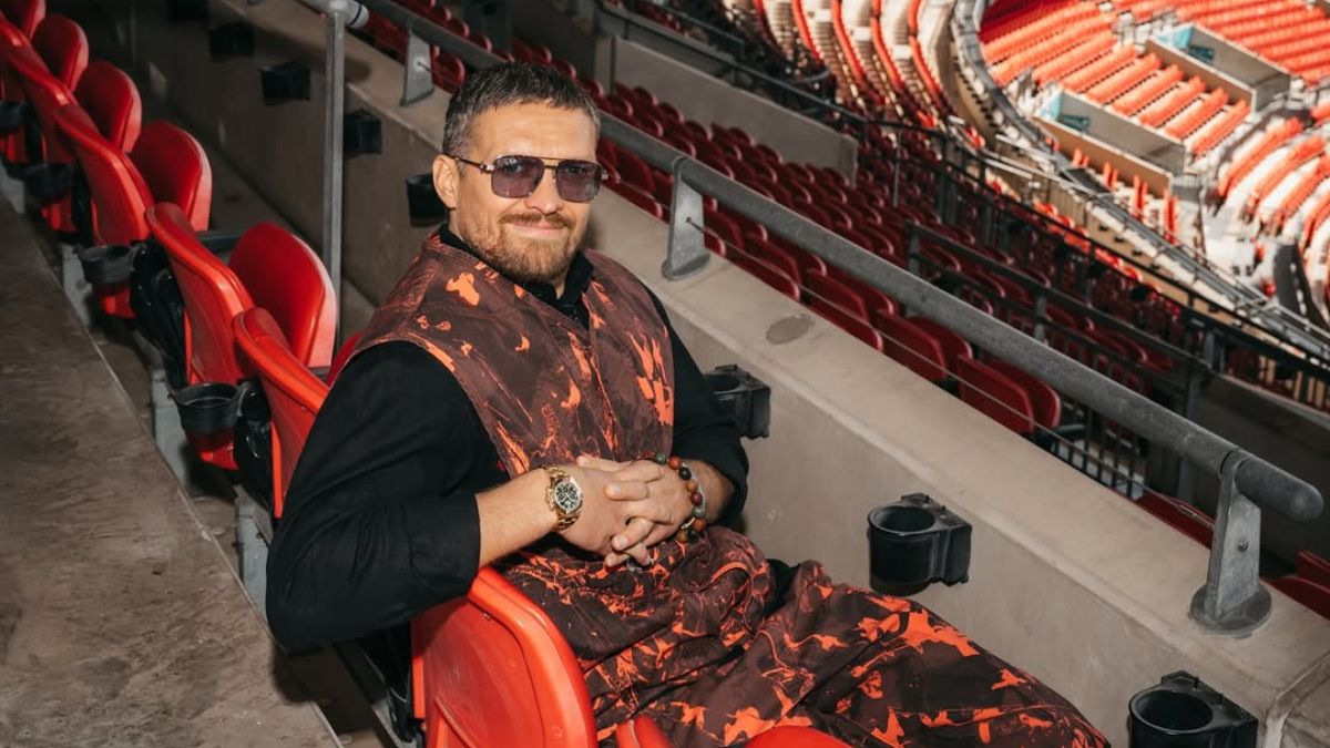 Oleksandr Usyk shares personal training snapshot from the gym | Dailysports