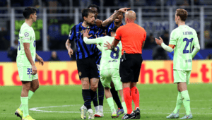 Major scandal erupts during Inter vs Barcelona match. Did Iñigo ...