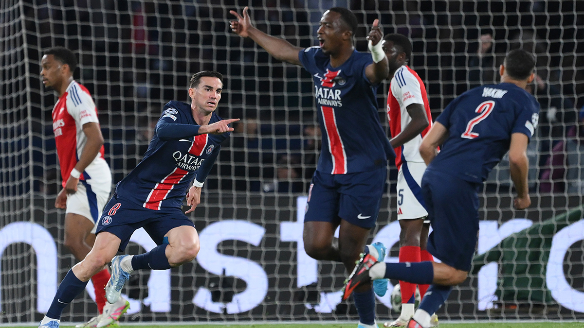 At just the right moment. Fabián Ruiz scores his first Champions League ...