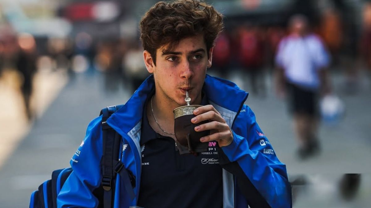 Favorite drink. Franco Colapinto reveals how he starts his day ...