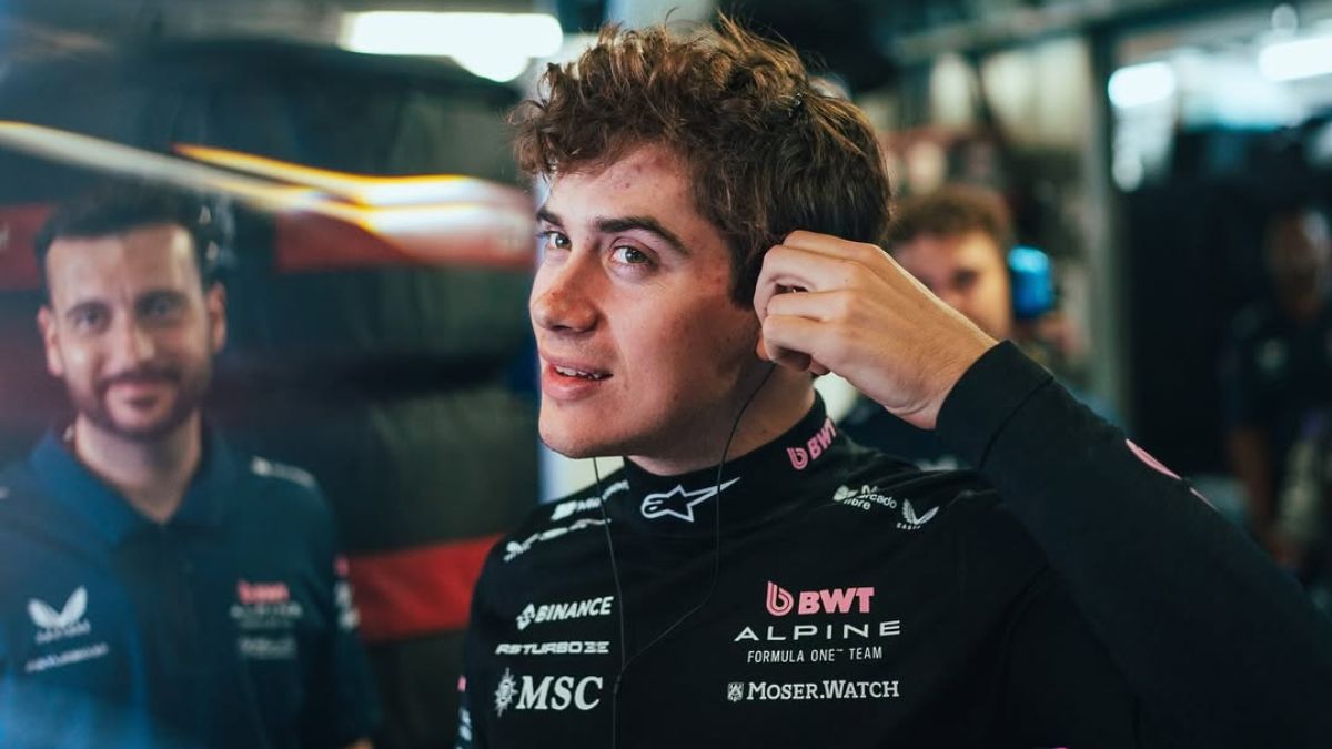 Alpine team celebrates Franco Colapinto's recent birthday with cake ...