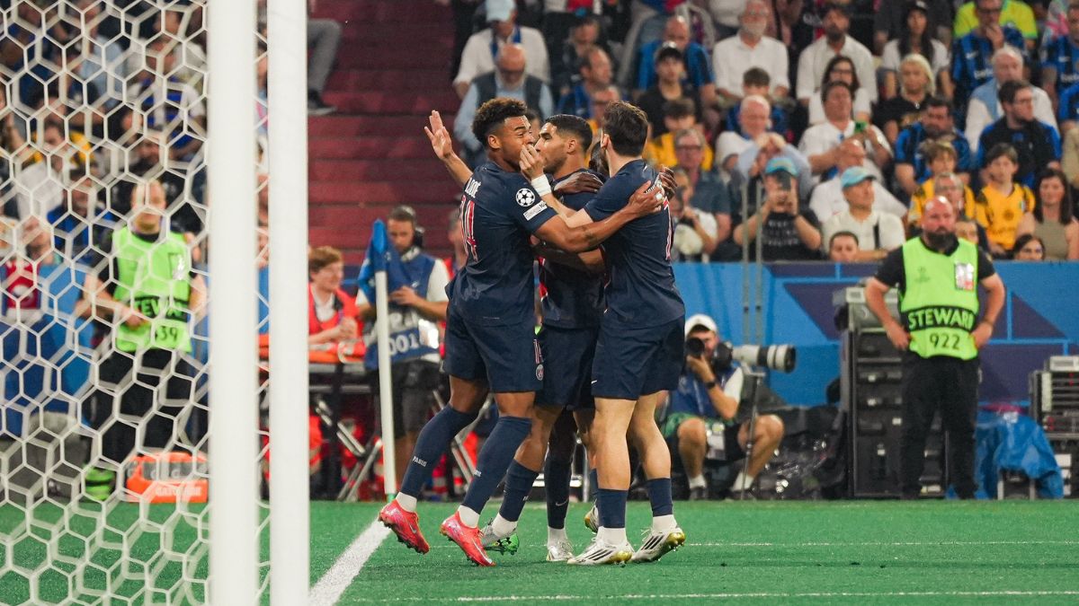 Hakimi becomes the first Moroccan footballer to score in a UEFA ...