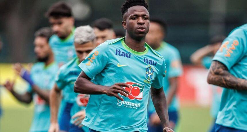 Preparations underway. Vinicius Junior shares a training snap from ...