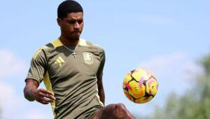 «Je me sens bien» : Marcus Rashford montre son travail acharné à l ...