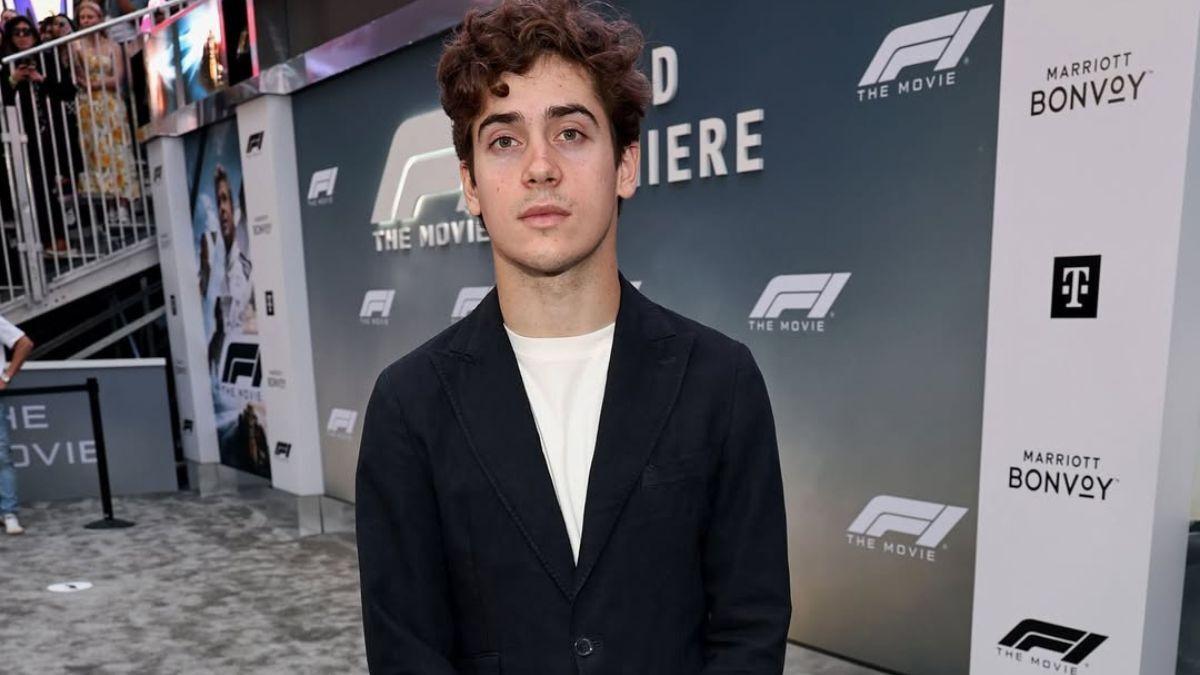Franco Colapinto attends Formula 1 movie premiere in New York in ...