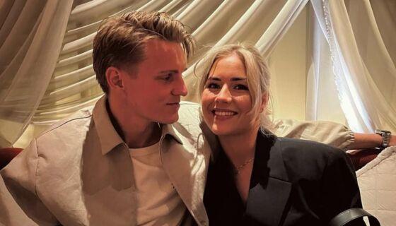 Wedding bells: Arsenal captain Ødegaard ties the knot with his ...