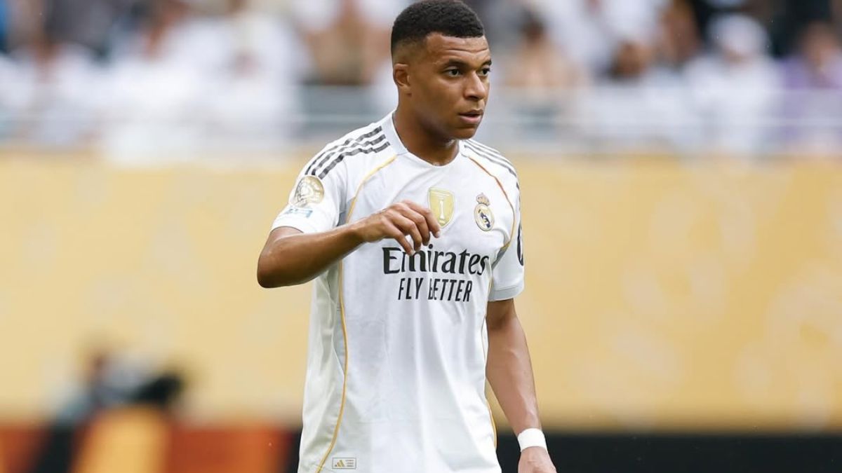 In top form: Mbappé shows off training ahead of Club World Cup ...