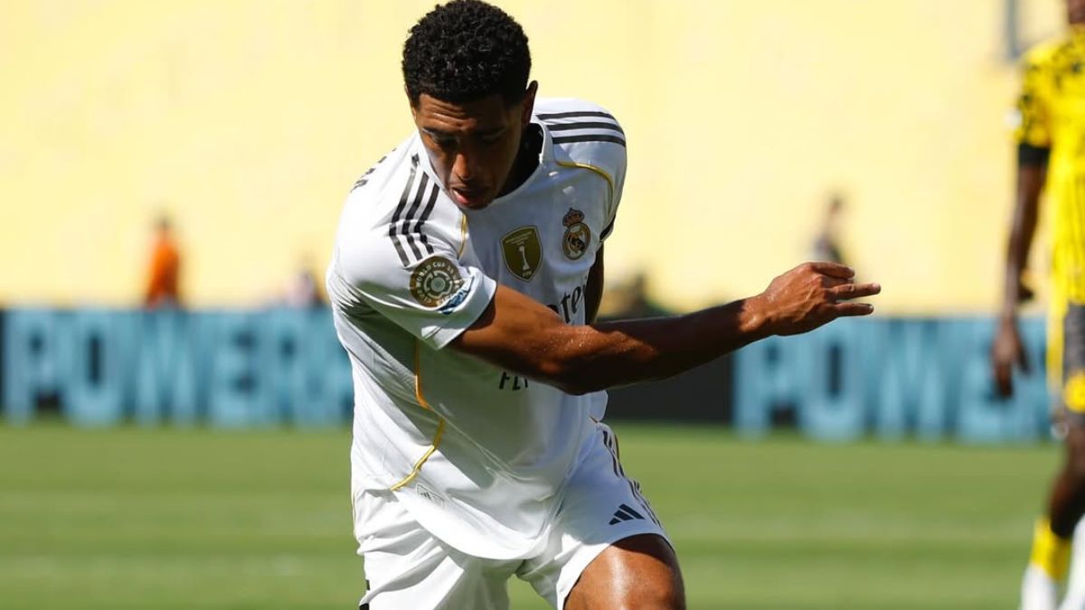 Grueling preparation. Jude Bellingham shares personal photo from gym ...